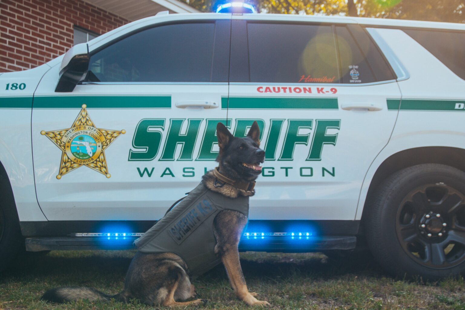 K9 Hannibal Of Washington County Sheriffs Office Receives Donated Body